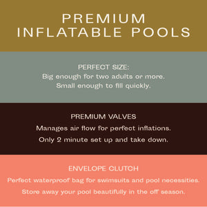 The Original Inflatable Pool (grid pattern) – Mylleshop